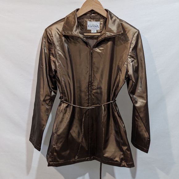 Basic Editions | Jackets & Coats | Vintage Basic Editions Bronze ...
